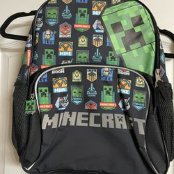 Other | New Minecraft 16 Backpack Book Bag Boys Girls Kids School ...